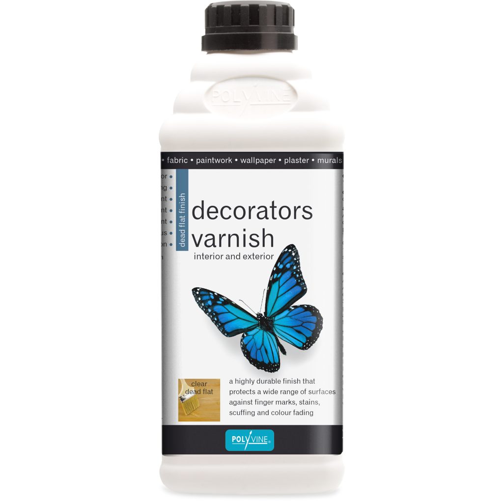 Polyvine Acrylic Varnish Dead Flat 1L – QDS Direct