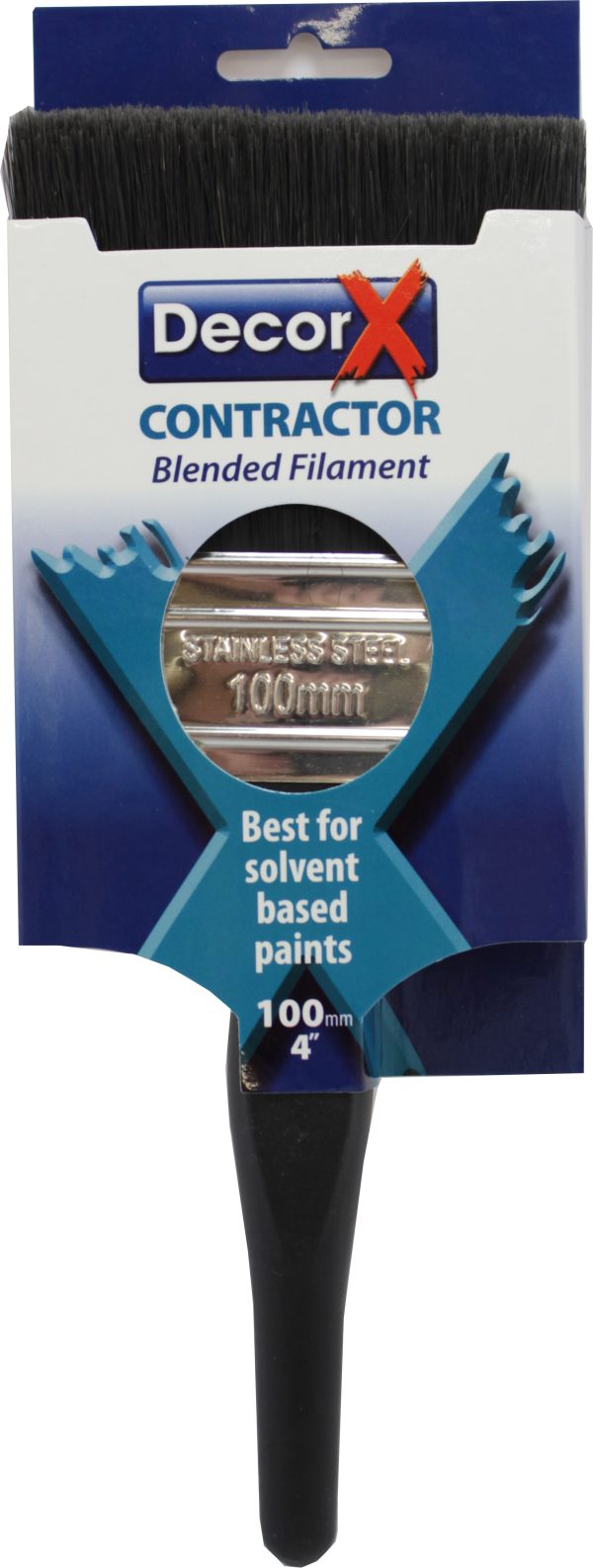 Decor X Contractor Paint Brush 4" – QDS Direct