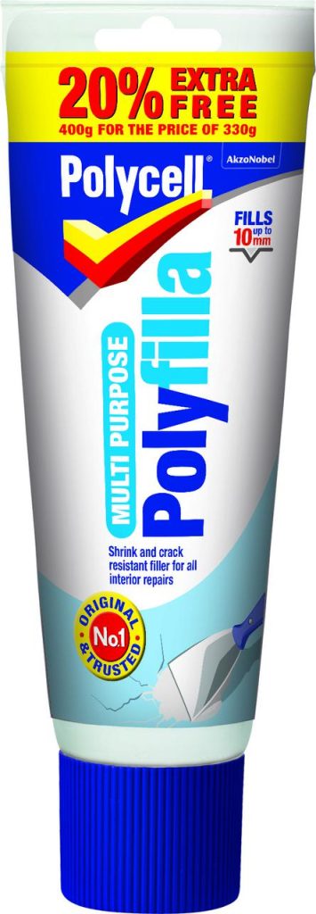Polycell Multi Purpose Tube 396G 20% Free – QDS Direct
