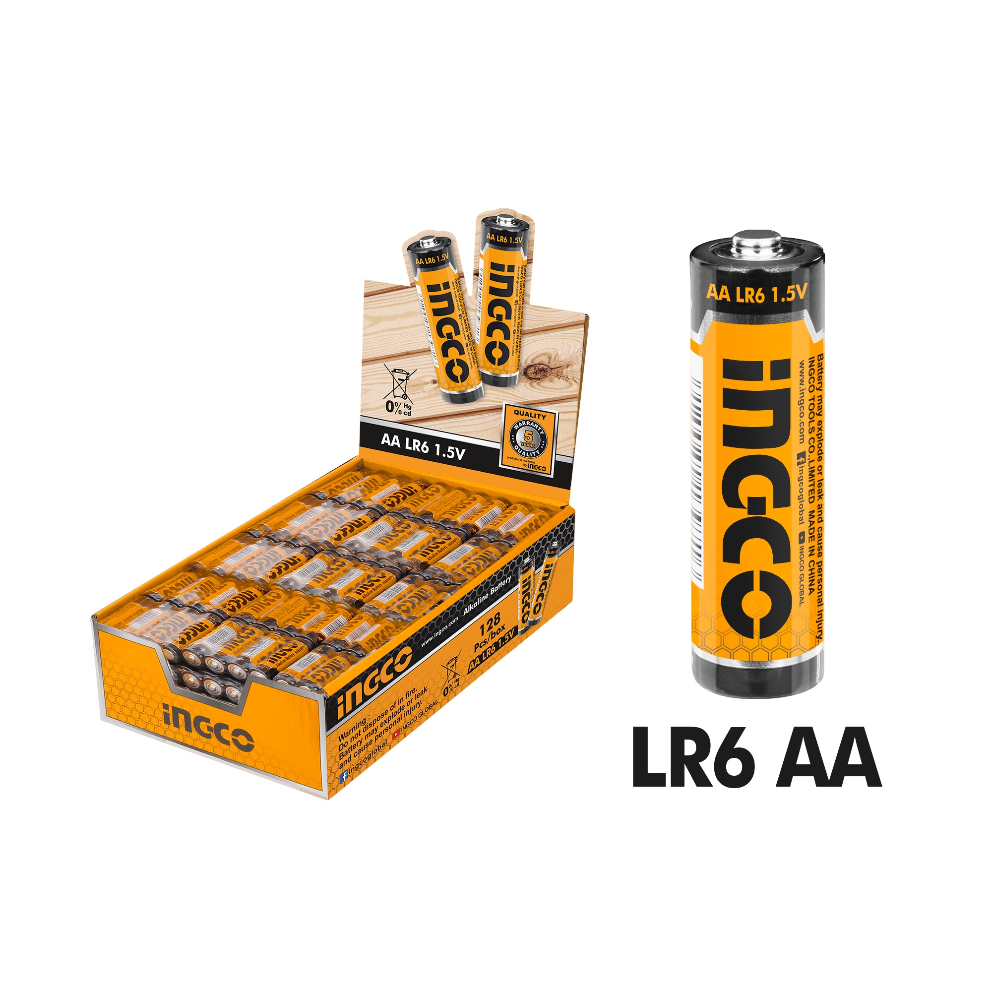 Ingco AA Alkaline battery – QDS Direct