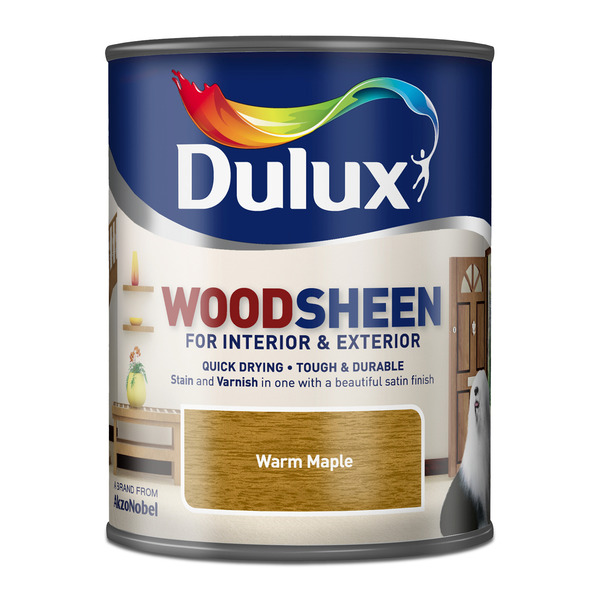 Dulux Wood Sheen Warm Maple 750ml – QDS Direct