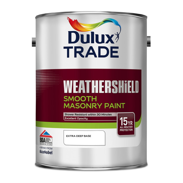 Dulux Trade Weathershield Smooth Extra Deep Base 5L – QDS Direct