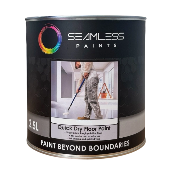 Seamless Quick Dry Floor Paint White 2.5L – QDS Direct