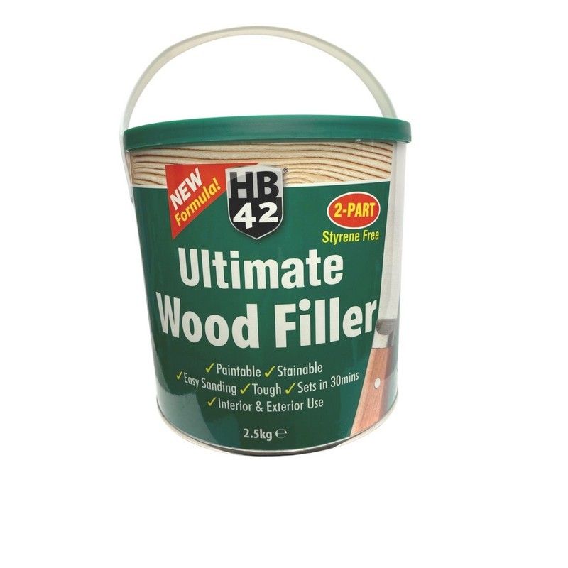 HB42 Ultimate Wood Filler White 2.5kg – QDS Direct