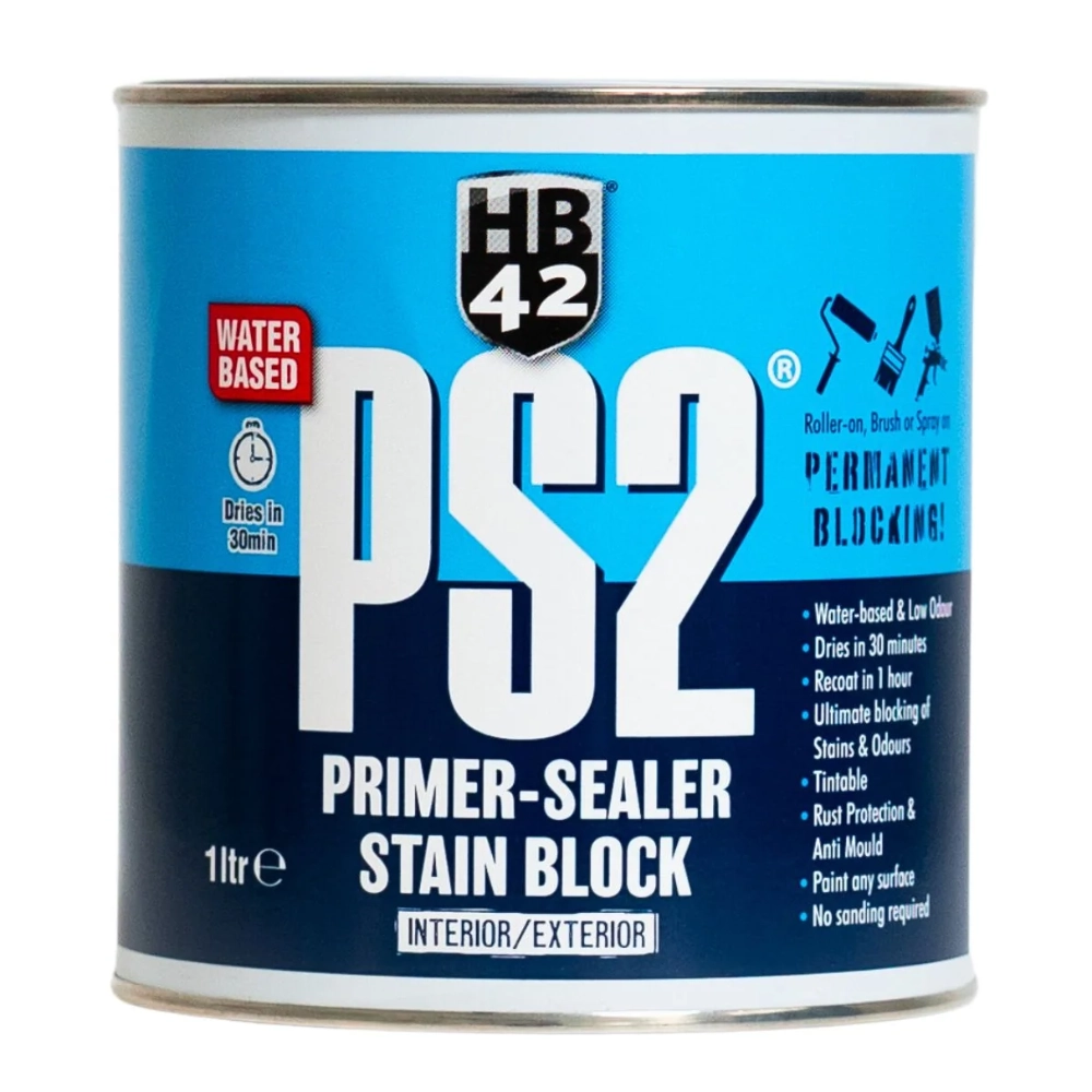 HB42 PS2 WaterBased Prime/Seal White 1lt – QDS Direct