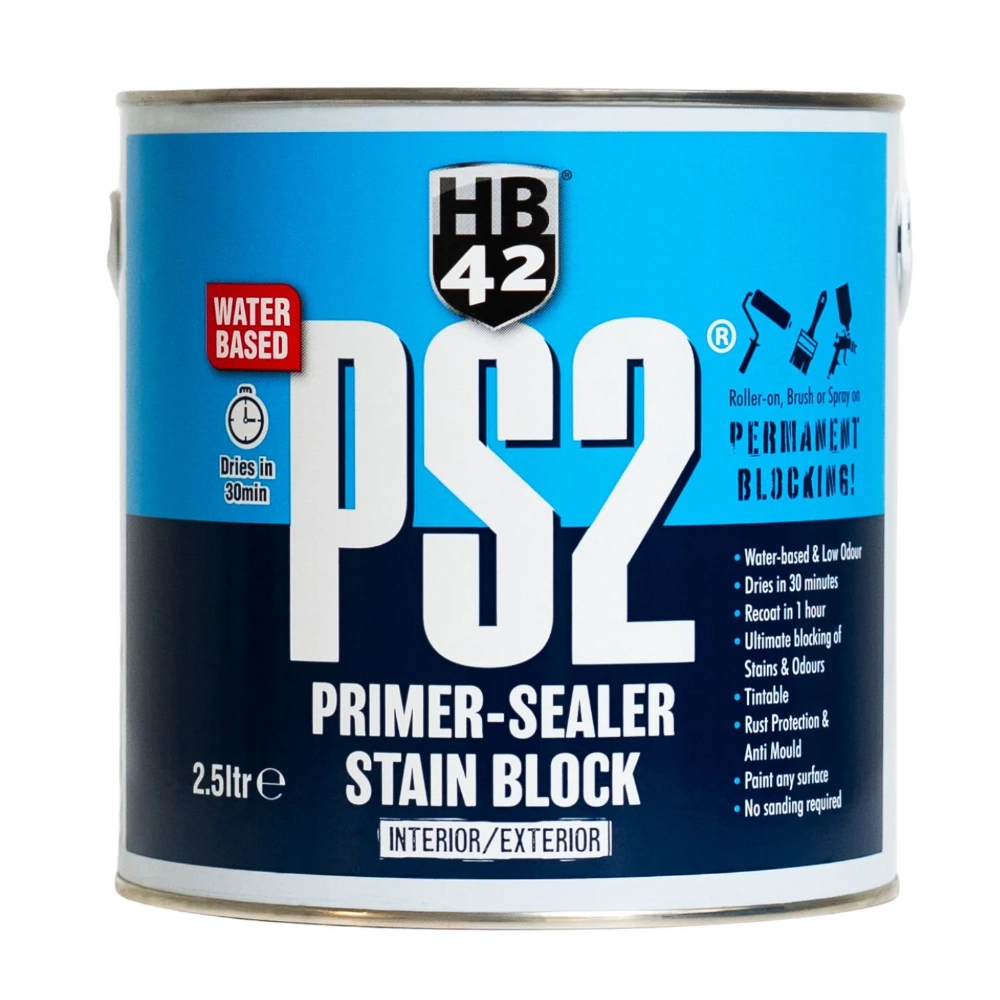 HB42 PS2 WaterBased Prime/Seal White 2.5lt – QDS Direct